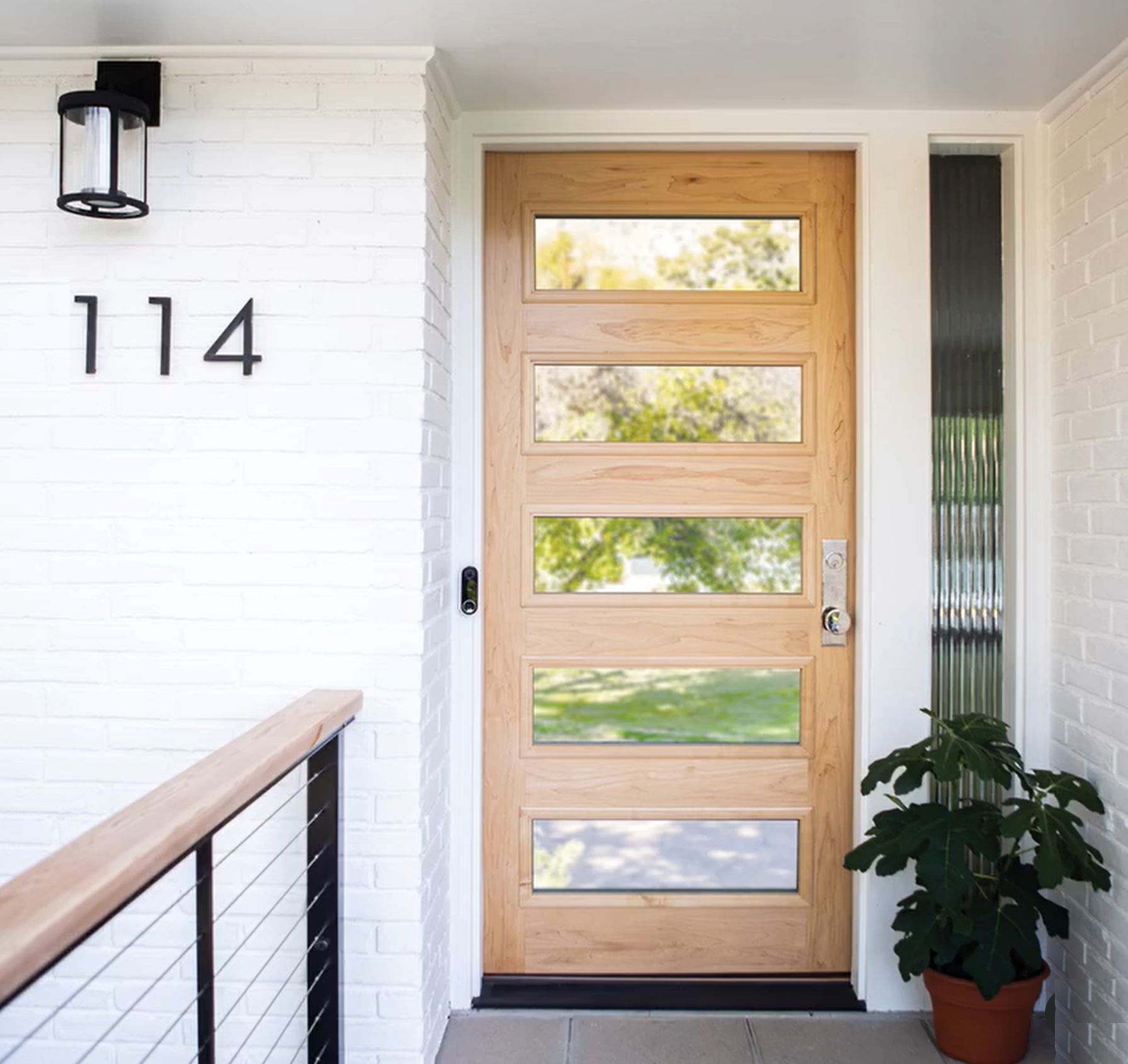 bringing front door forward